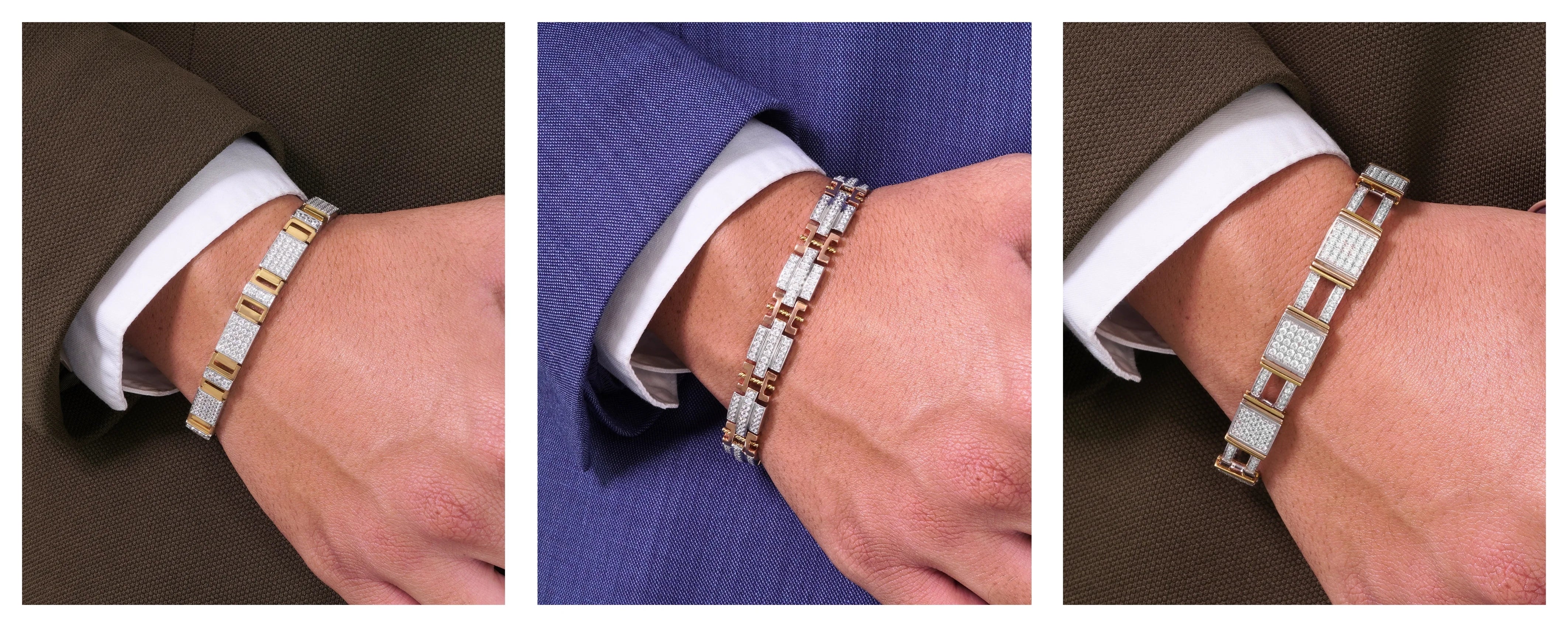 The Rise of Lab-Grown Diamond Bracelets in Men’s Fashion | Diagaa